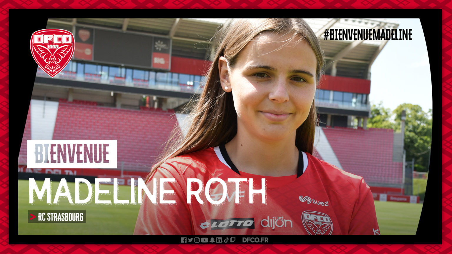 Madeline Roth, un espoir au DFCO ! - DFCO