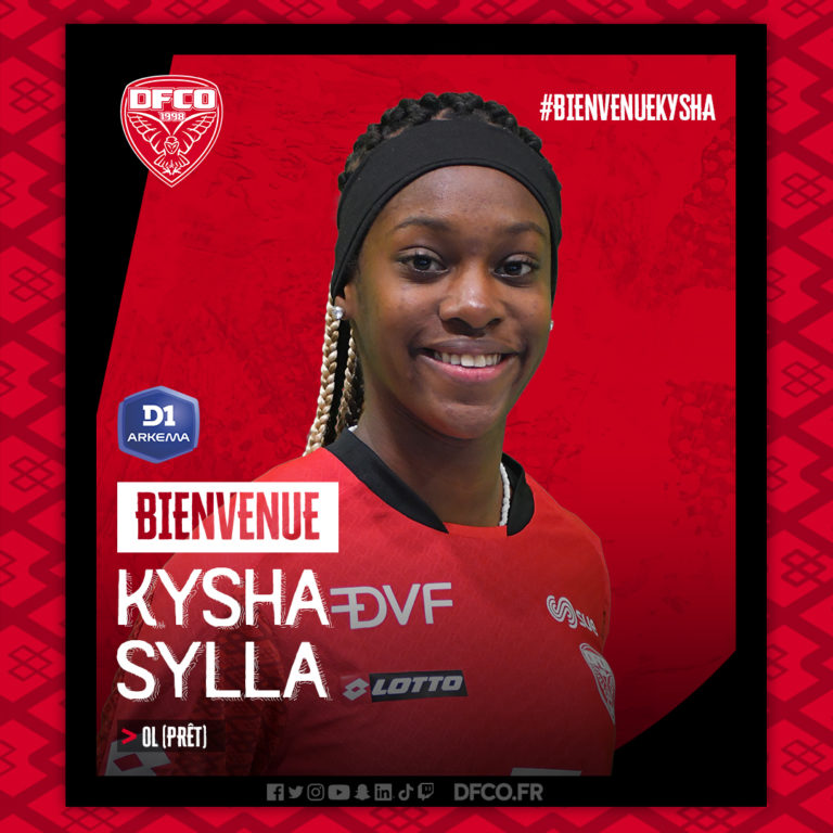Kysha Sylla en prêt au DFCO - DFCO