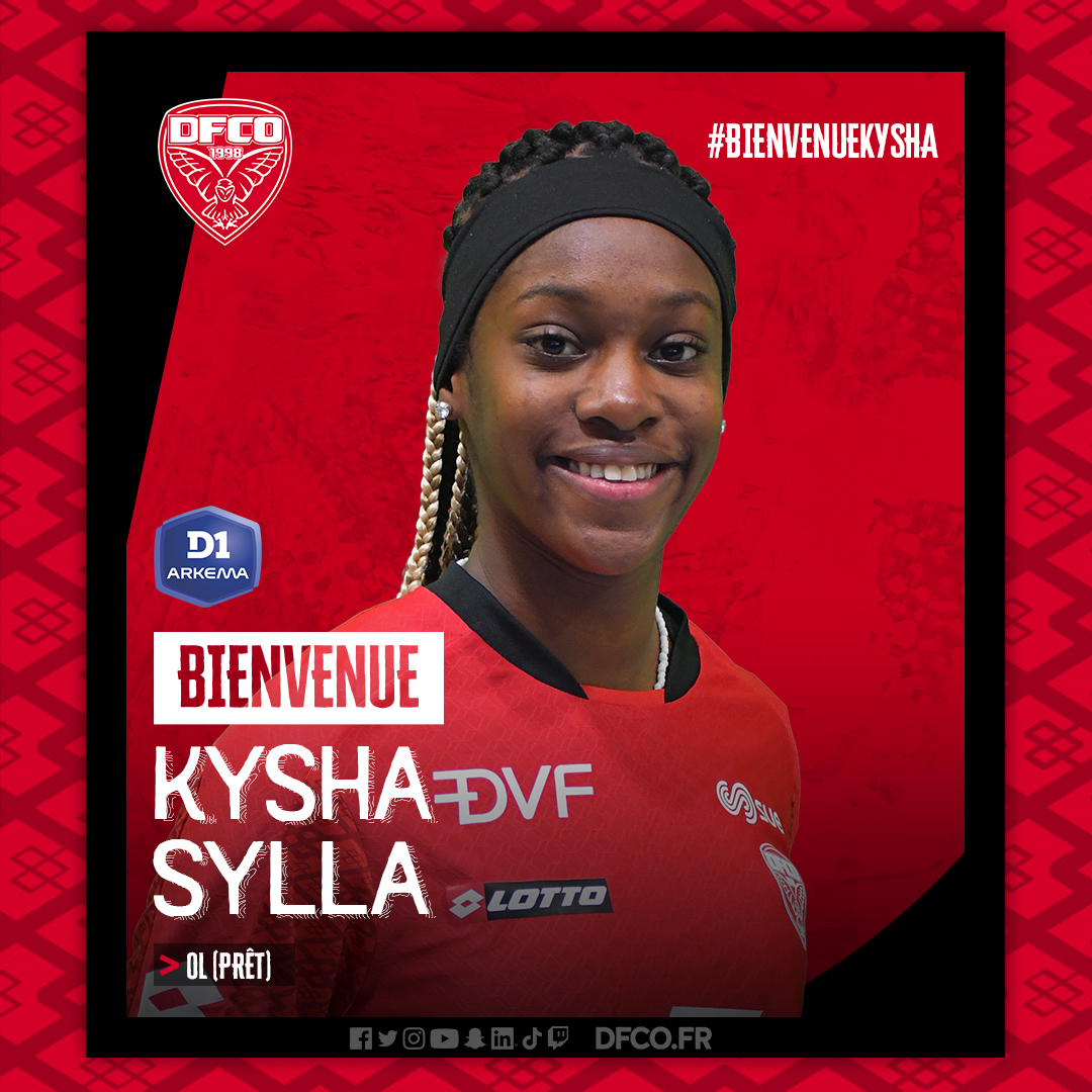 Kysha Sylla en prêt au DFCO - DFCO
