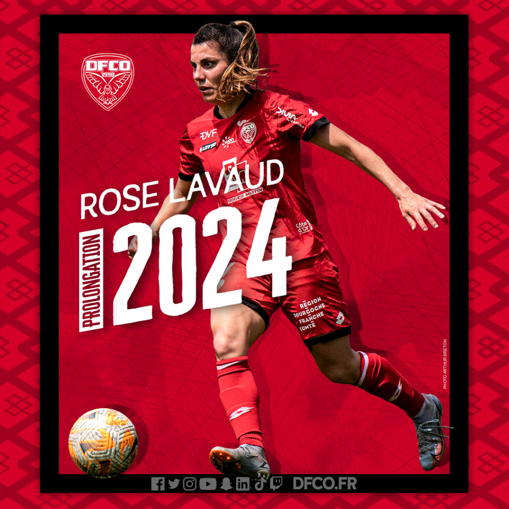 Rose Lavaud prolonge avec le DFCO - DFCO