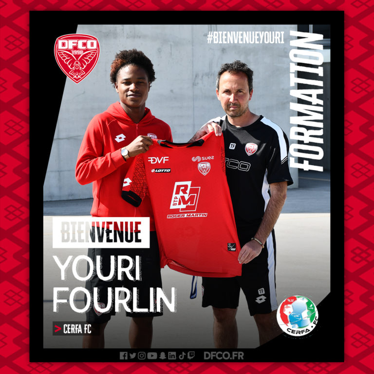 Youri Fourlin rejoint le centre de formation du DFCO! - DFCO
