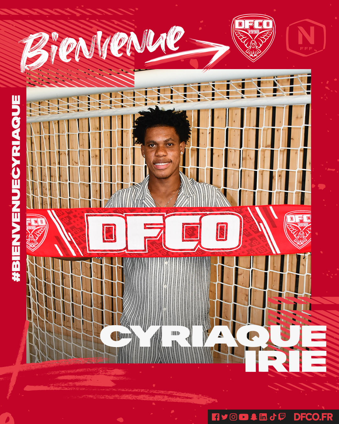 Cyriaque Irié, un espoir ivoirien au DFCO ! - DFCO
