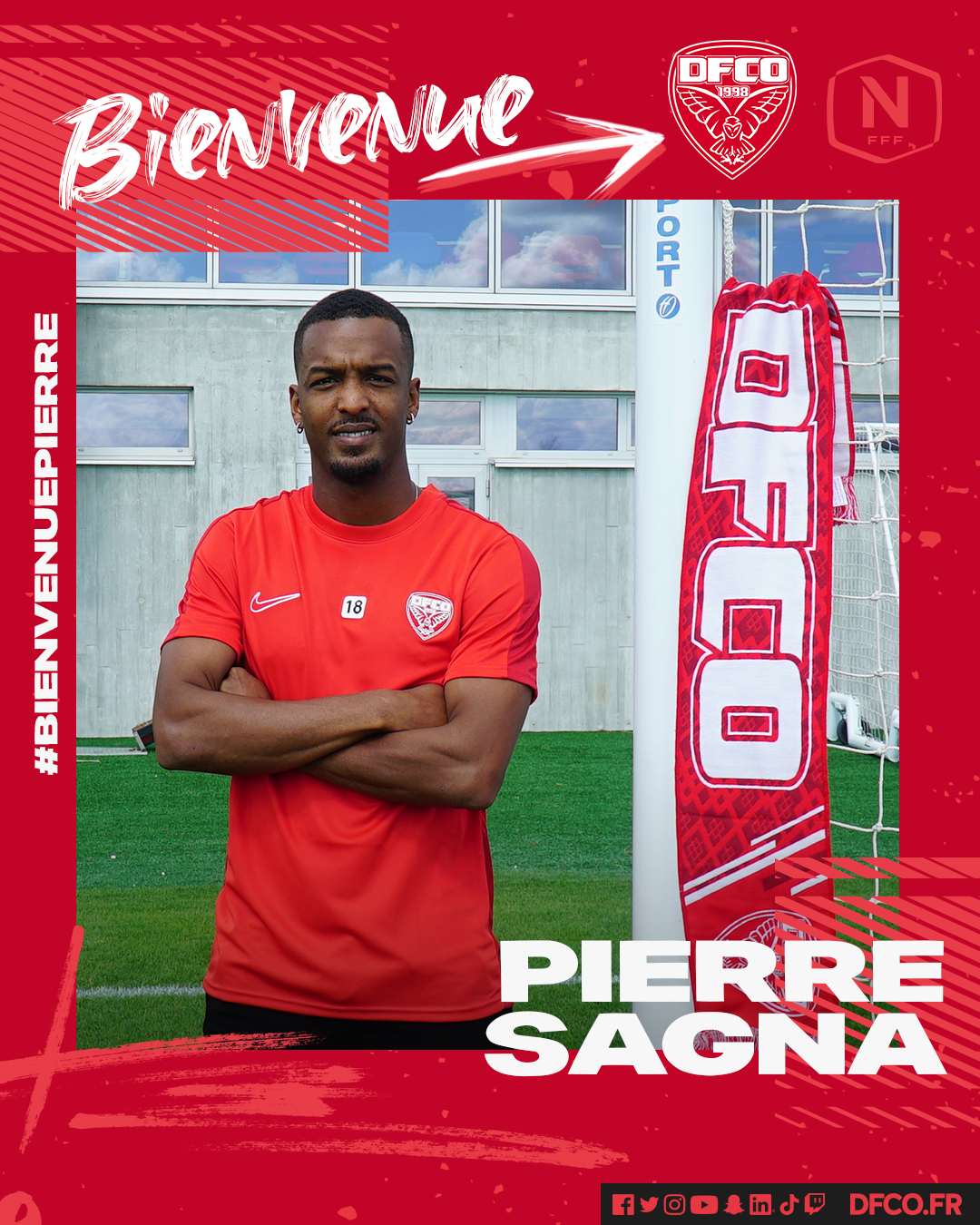 Pierre Sagna est Dijonnais ! - DFCO