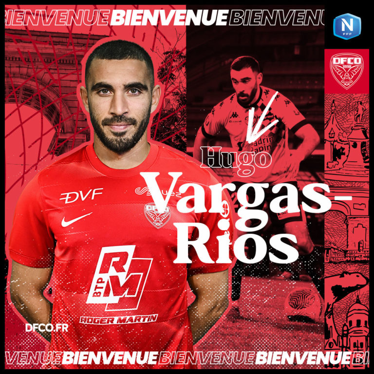 Hugo Vargas-Rios va s’engager au DFCO - DFCO